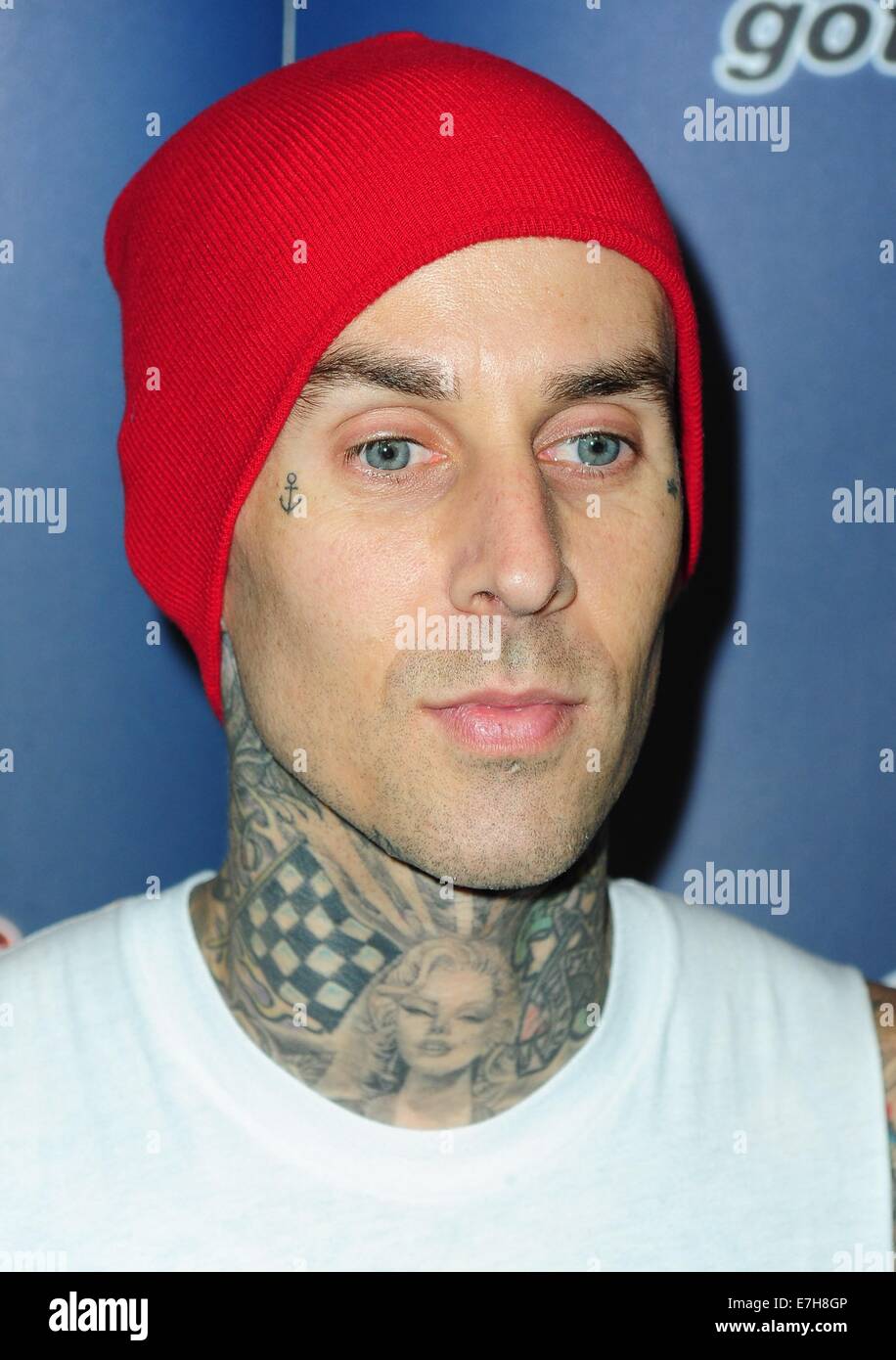 New York, NY, USA. 17th Sep, 2014. Travis Barker at arrivals for ...