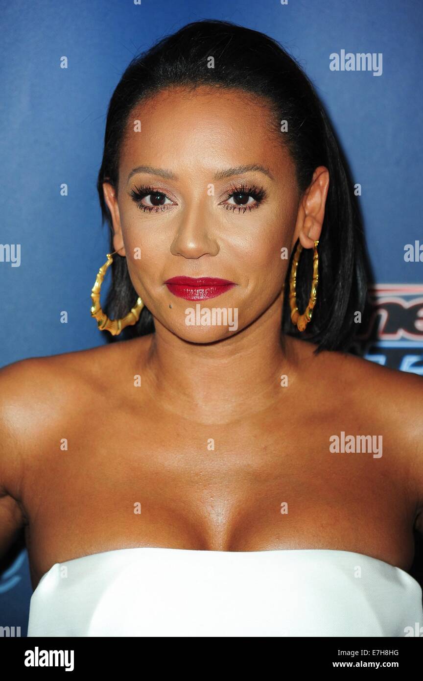 New York, NY, USA. 17th Sep, 2014. Mel B at arrivals for America's Got ...