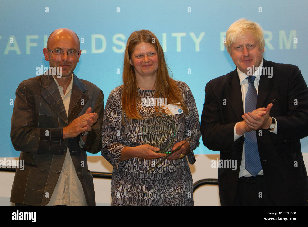 Boris Johnson, designer Wayne Hemingway MBE and Annette Magnussen at ...
