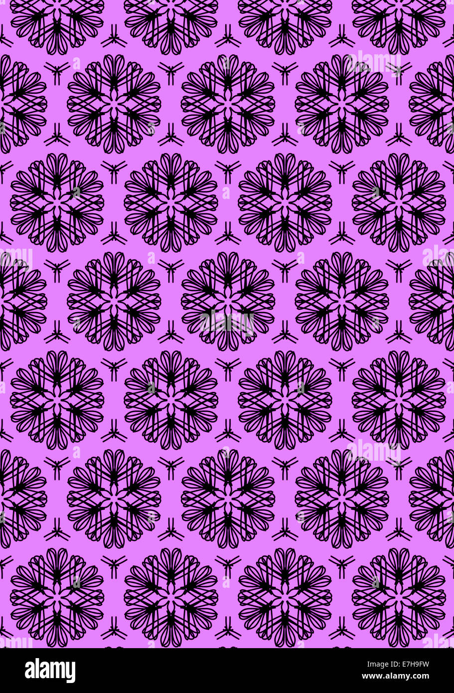 illustration of symmetrical design wallpaper Stock Photo - Alamy