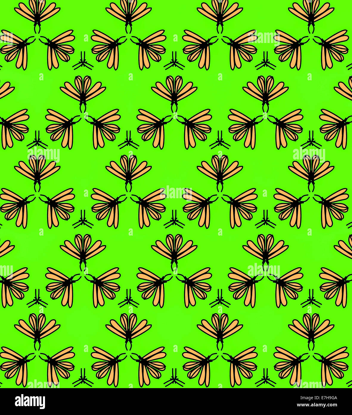 illustration of symmetrical design wallpaper Stock Photo - Alamy