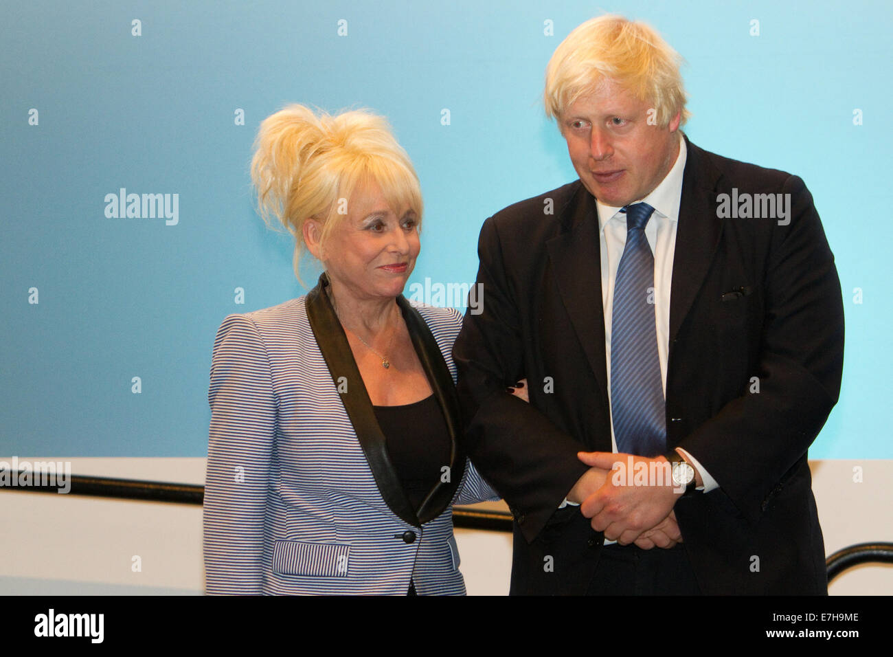Barbara Windsor MBE with Boris Johnson at the Mayor of London's Annual ...
