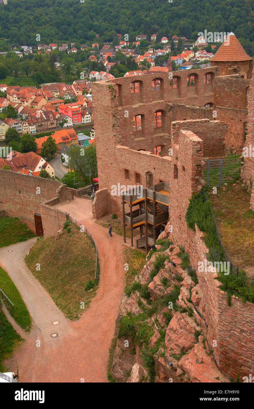 Wertheim, Wertheim castle, Main River, Main-Tauber, Romantische Strasse ...