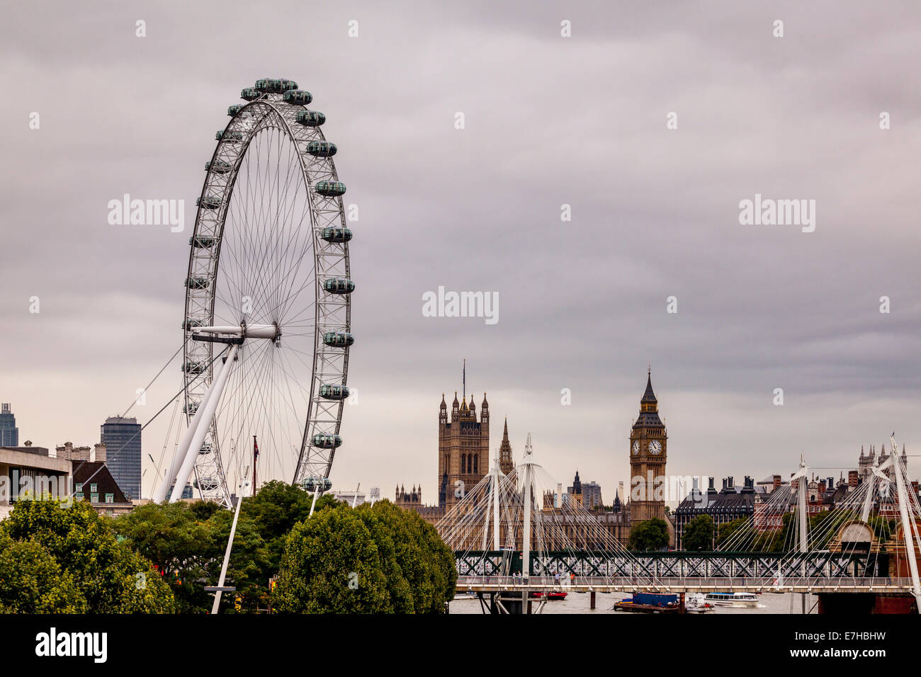 London Skyline, London, England Stock Photo - Alamy
