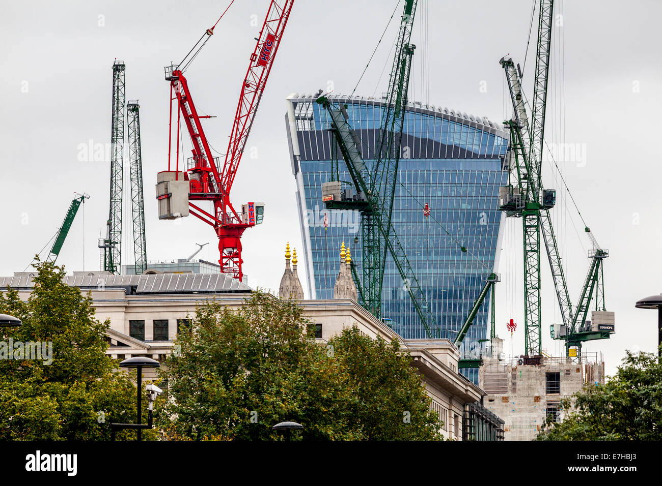 Construction Work, London, England Stock Photo - Alamy