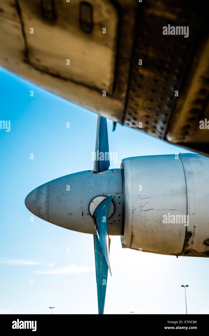 Old vintage jet engine Stock Photo - Alamy