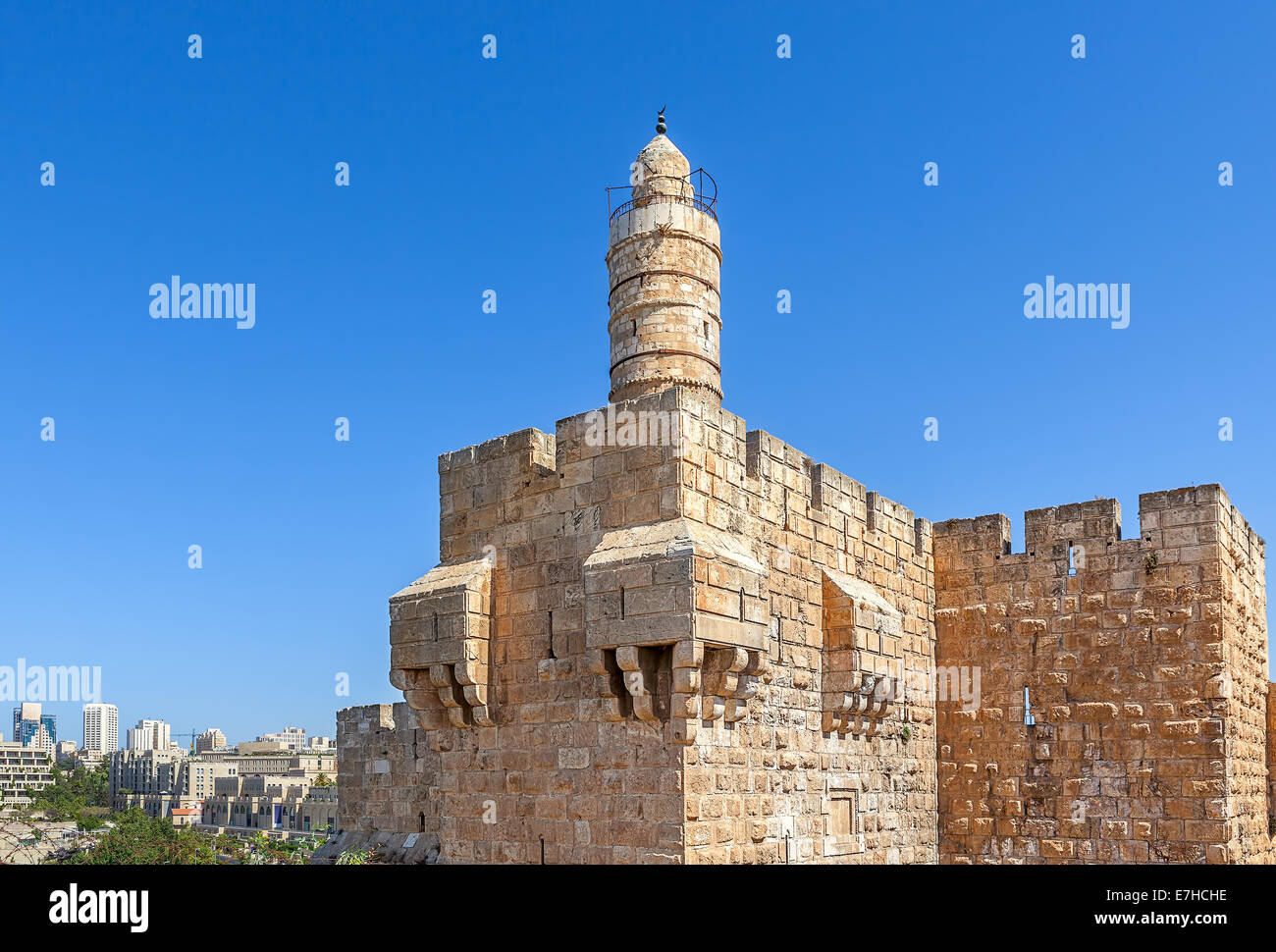 Tower of david ancient citadel hi-res stock photography and images - Alamy