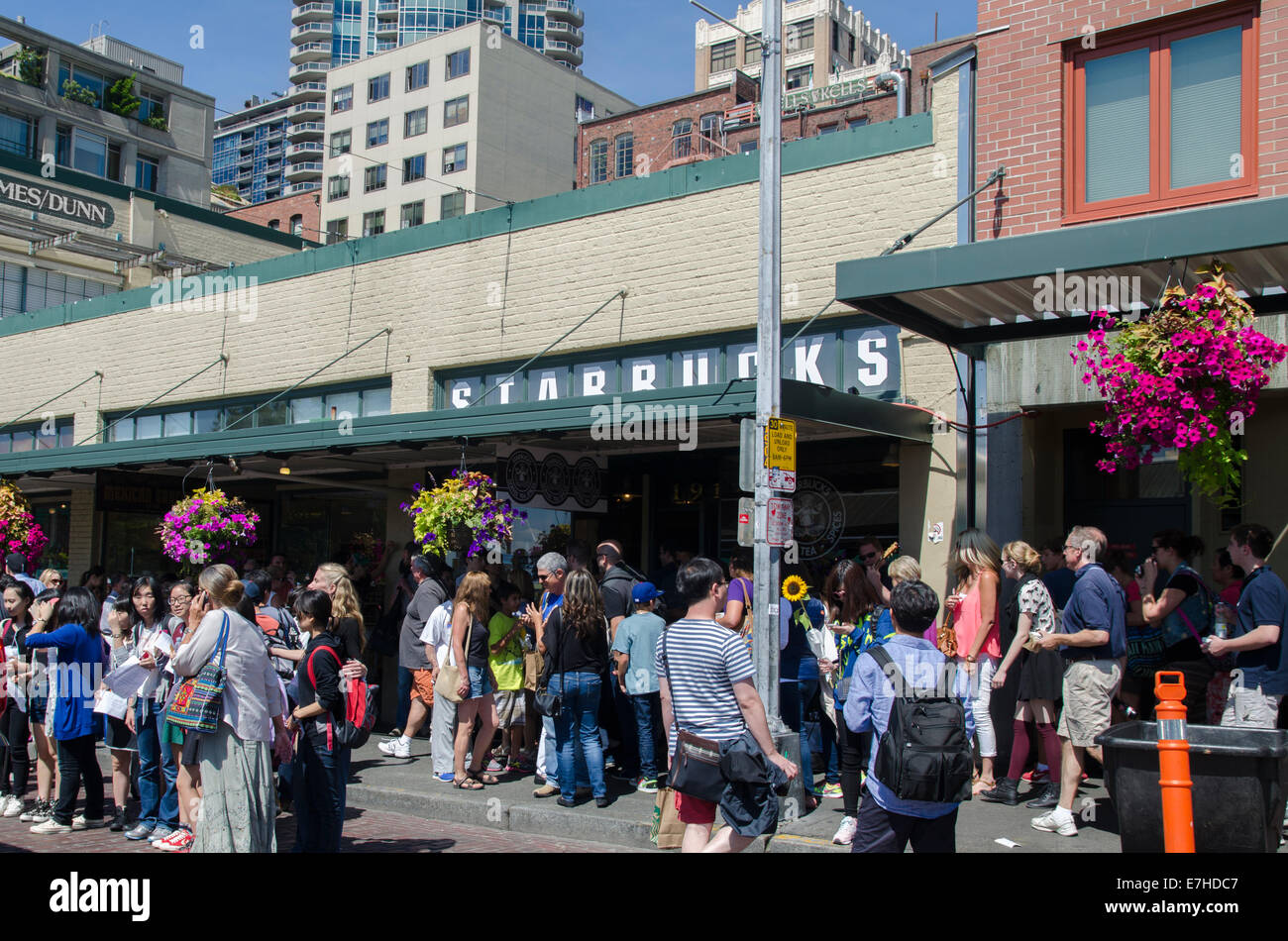 Original starbucks seattle hi-res stock photography and images - Alamy