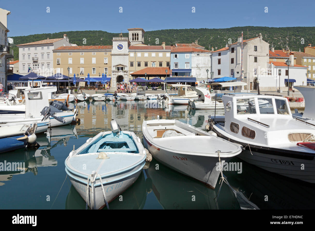 Harbour clock tower cres town hi-res stock photography and images - Alamy