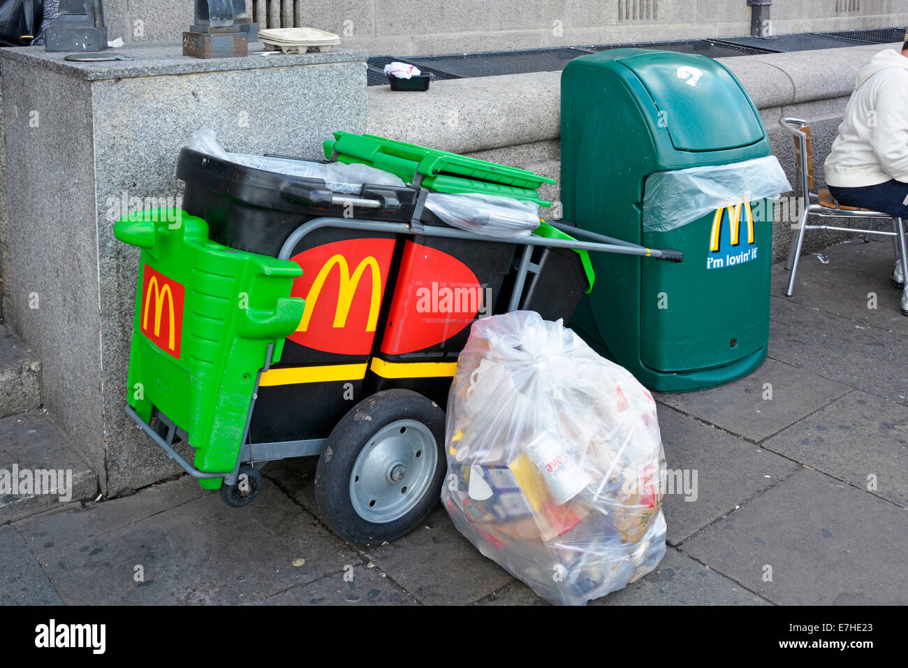 Mcdonalds rubbish hi-res stock photography and images - Alamy