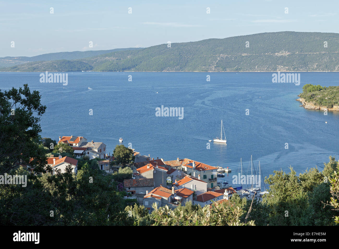 Valun village cres island croatia hi-res stock photography and images ...