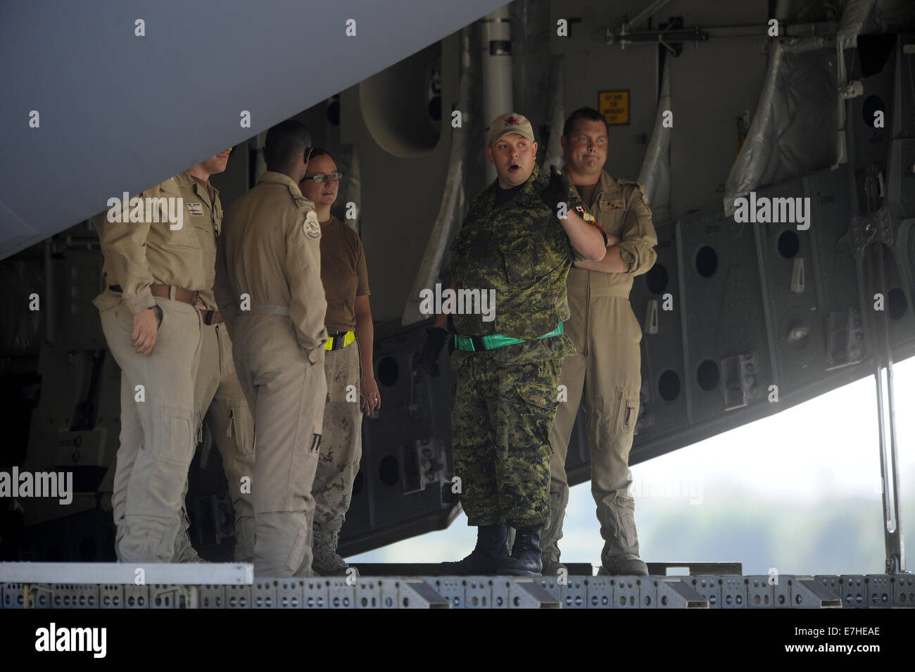 Iraq. 18th September, 2014. The Canadian Armed Forces (CAF) start ...