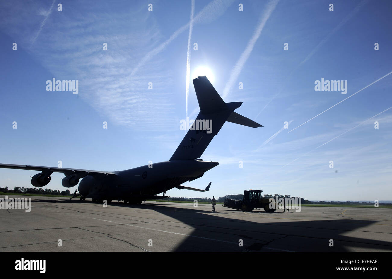 Iraq. 18th September, 2014. The Canadian Armed Forces (CAF) start ...