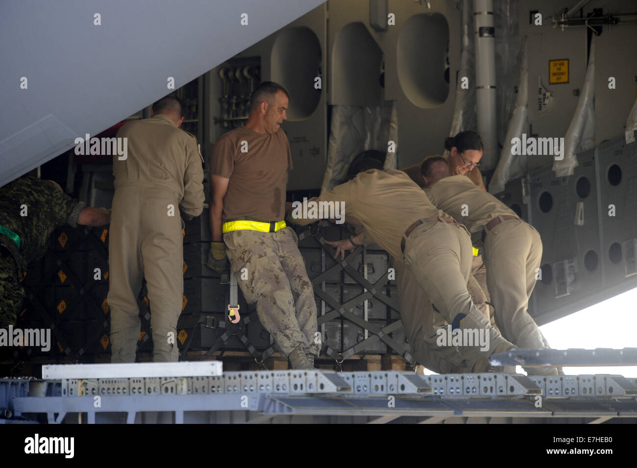 Iraq. 18th September, 2014. The Canadian Armed Forces (CAF) start ...