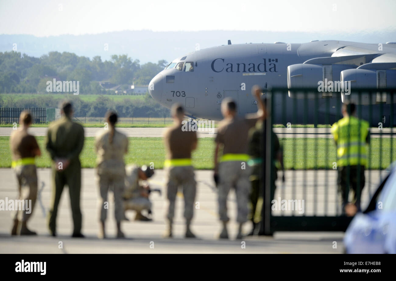 Iraq. 18th September, 2014. The Canadian Armed Forces (CAF) start ...
