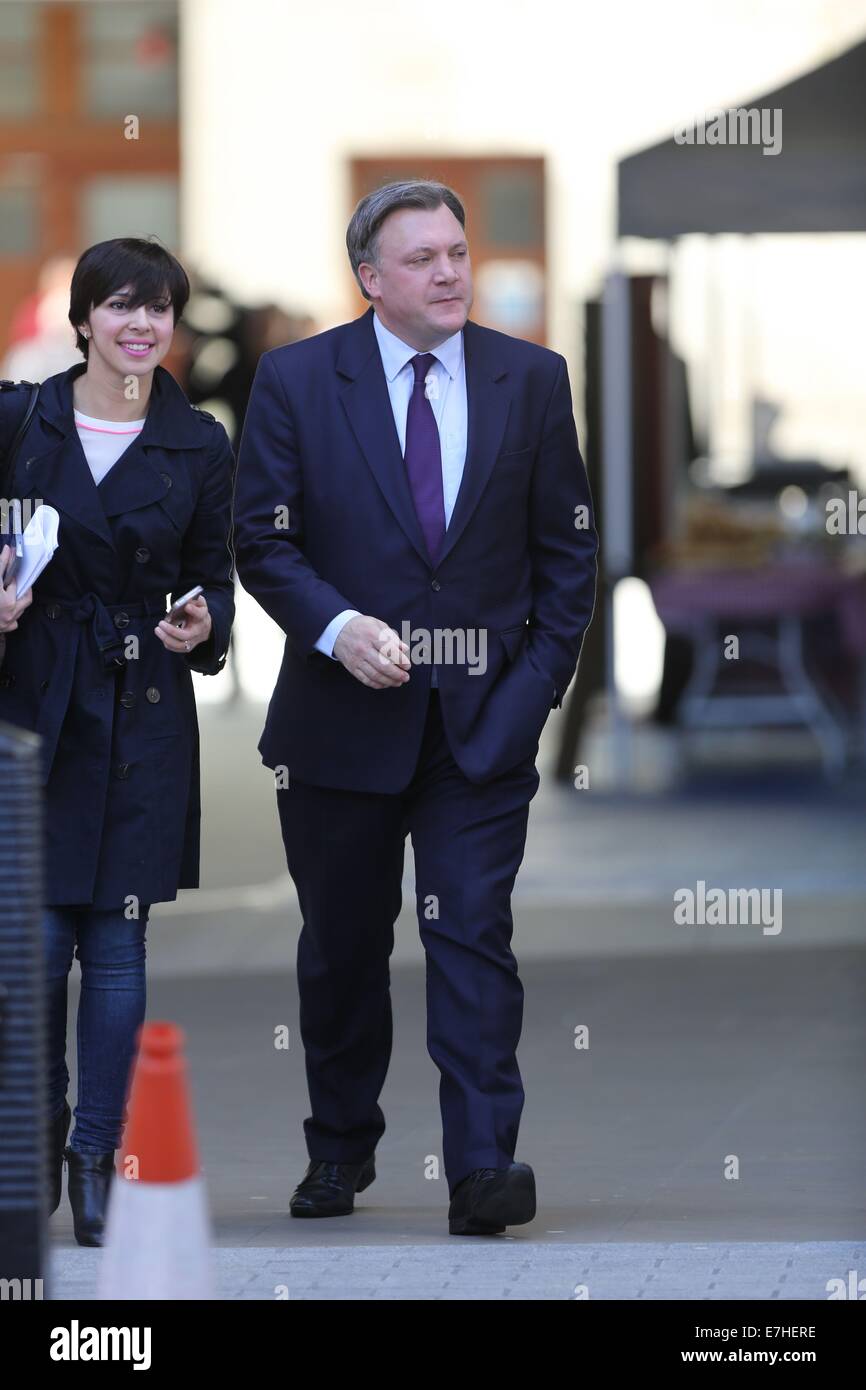 Ed Balls at BBC House Featuring: Ed Balls Where: London, United Kingdom ...