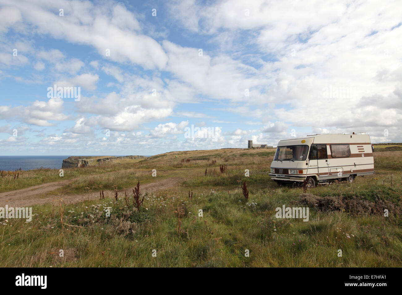 Cornwall campervan hi-res stock photography and images - Alamy