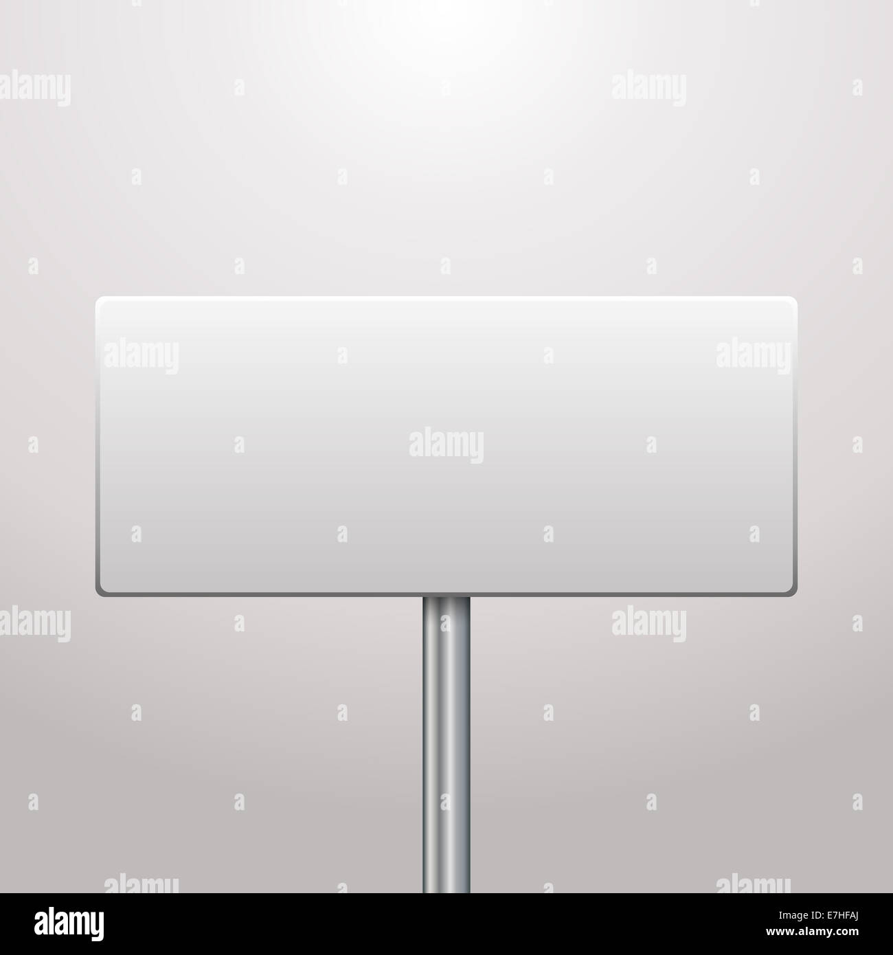 Blank white signage hi-res stock photography and images - Alamy
