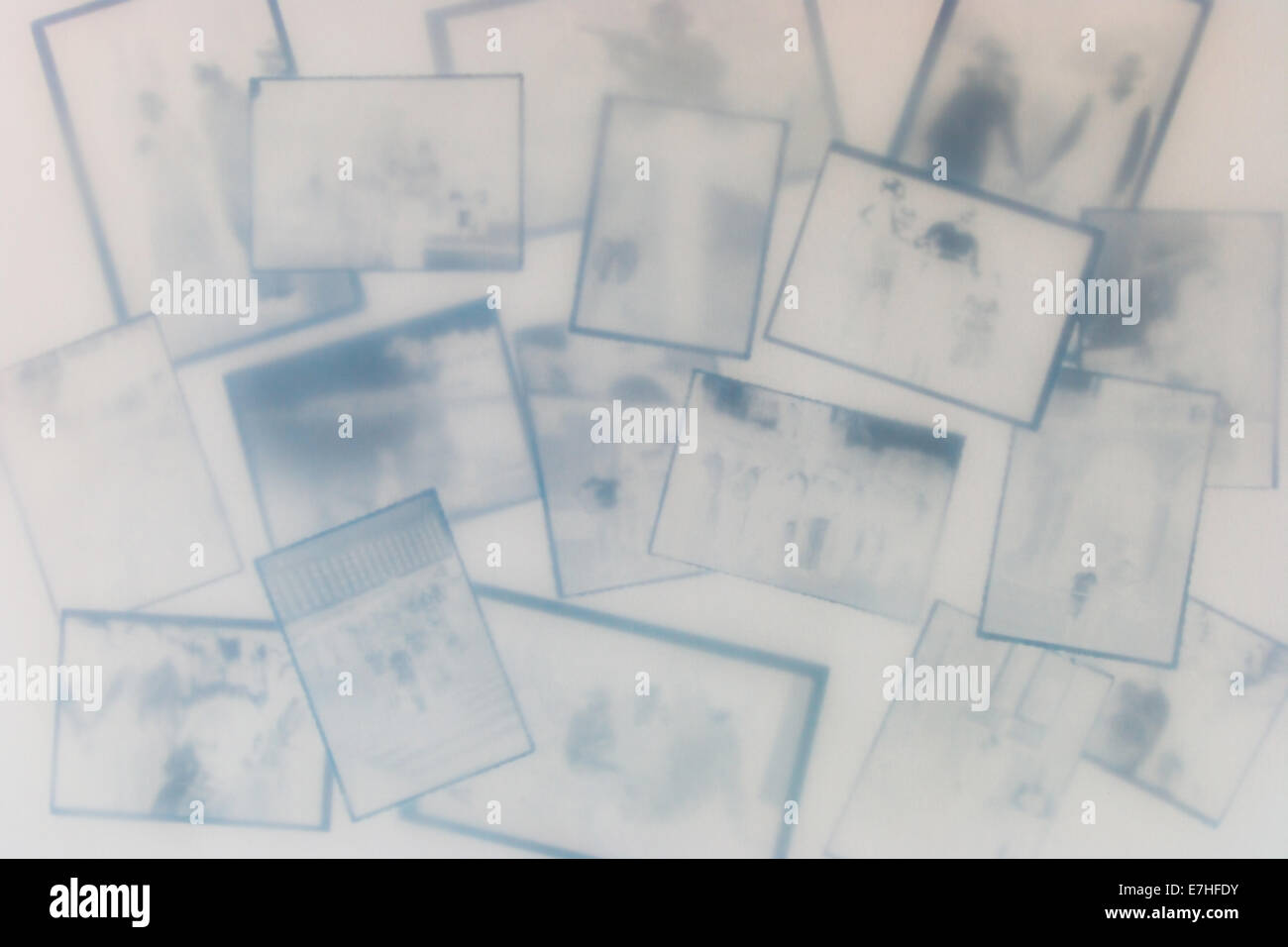 Background composed of old negative photos Stock Photo - Alamy