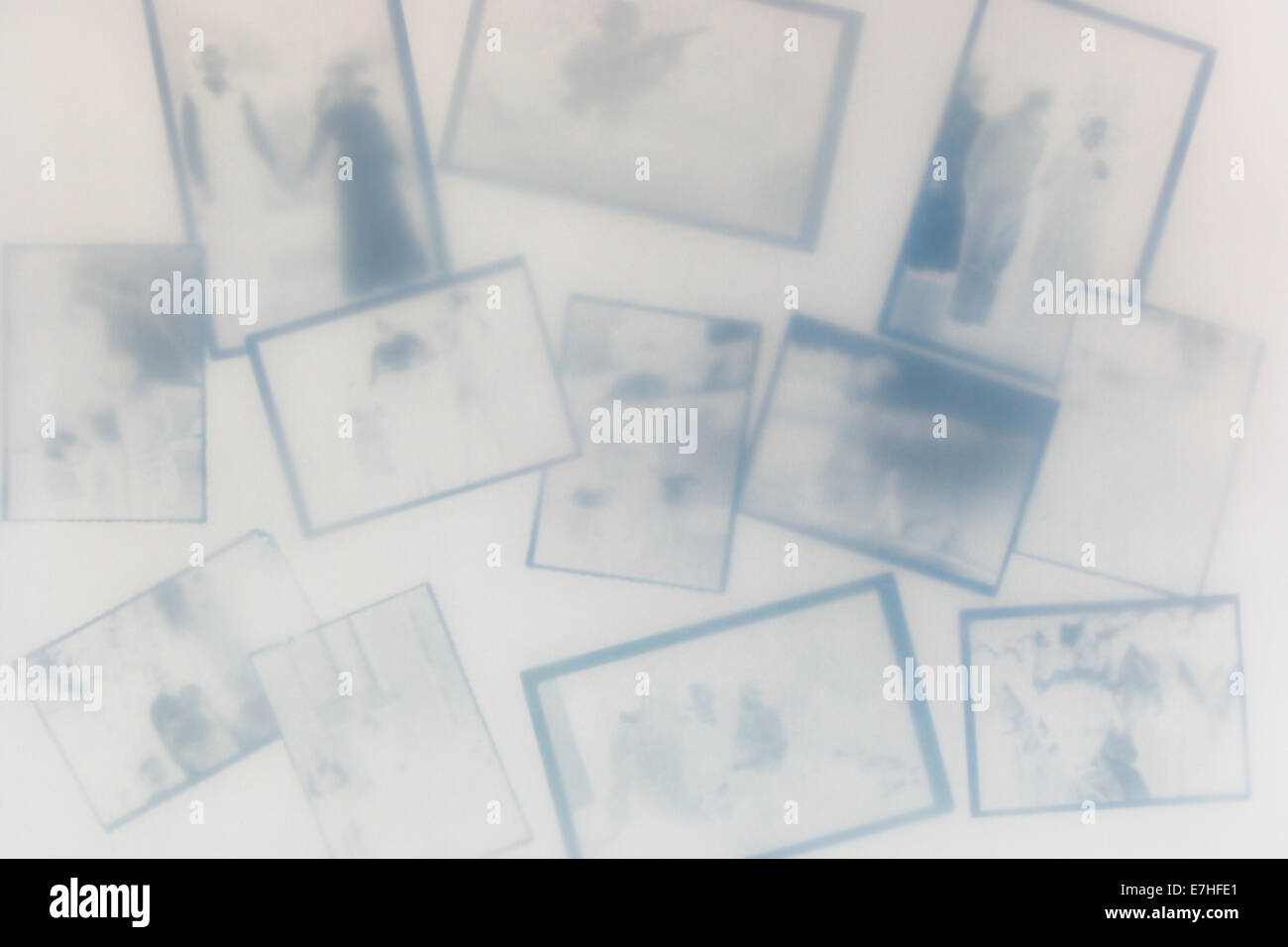 Background composed of old negative photos Stock Photo - Alamy