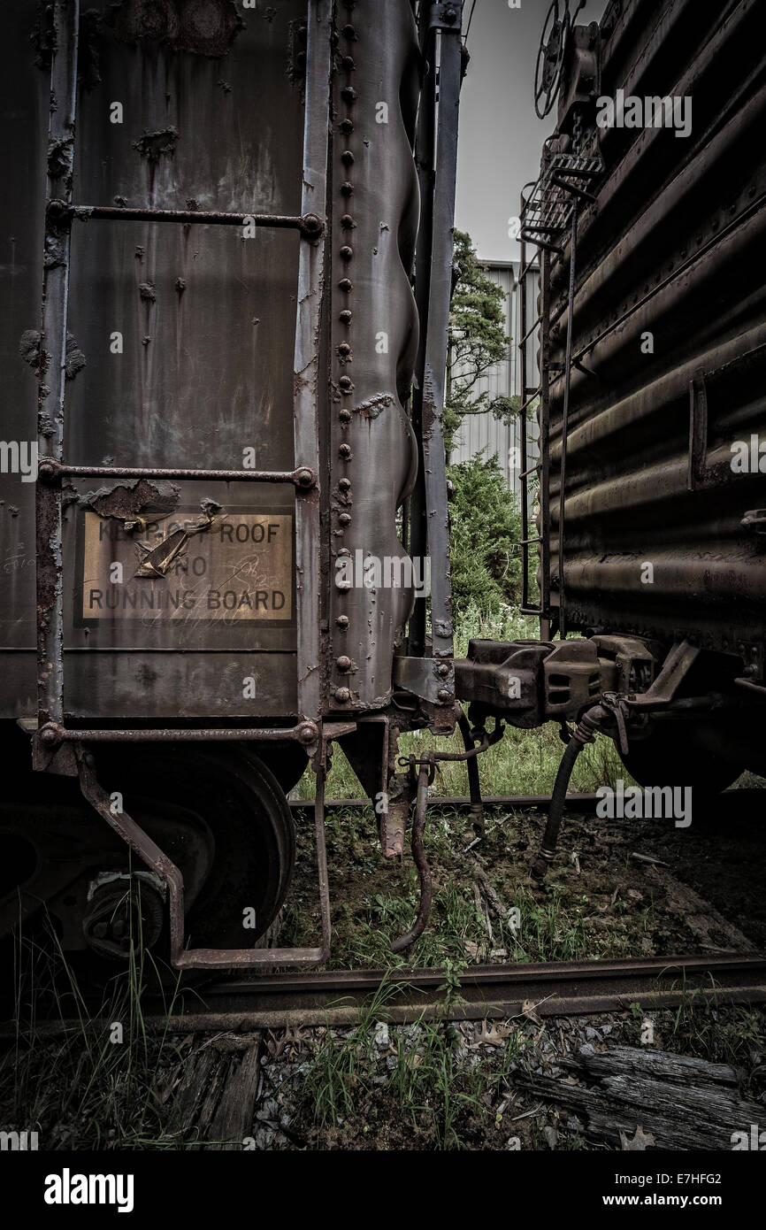 Old boxcar hi-res stock photography and images - Alamy