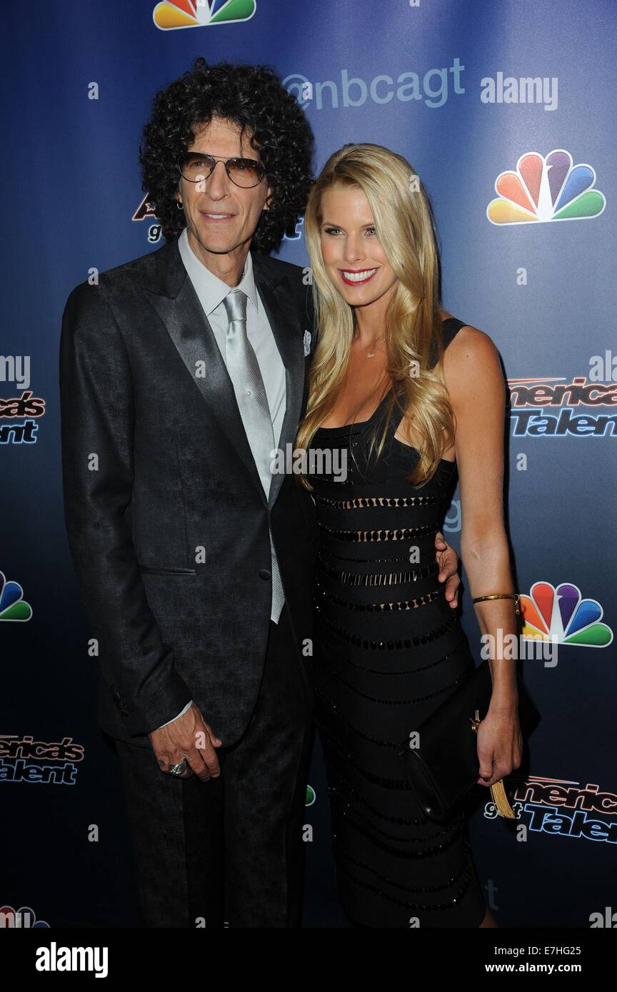 New York, NY, USA. 17th Sep, 2014. Howard Stern, Beth Stern at arrivals ...