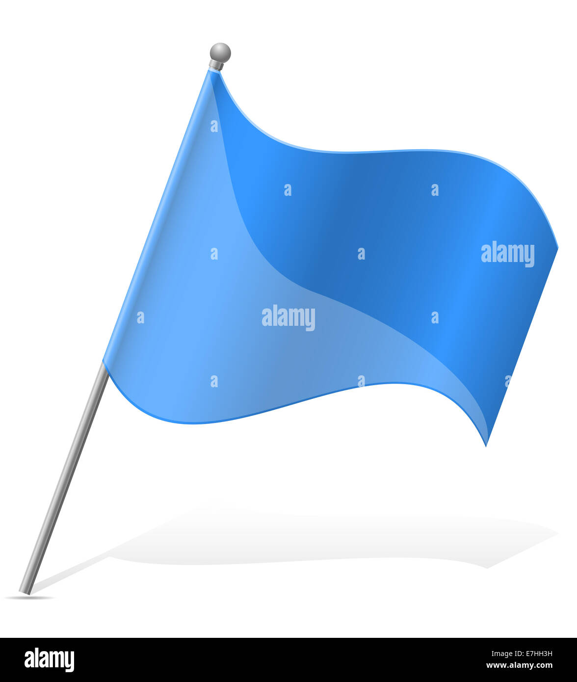 flag of Melilla illustration isolated on white background Stock Photo ...