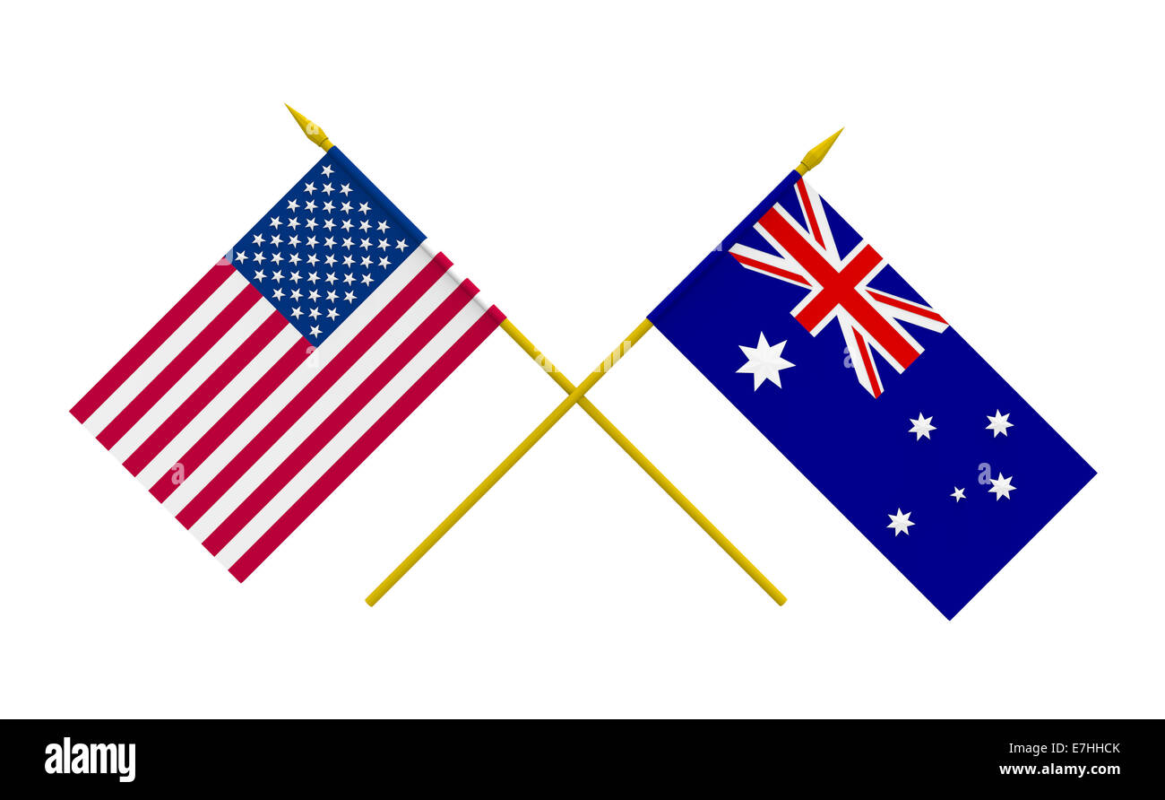 Crossed flags hi-res stock photography and images - Alamy