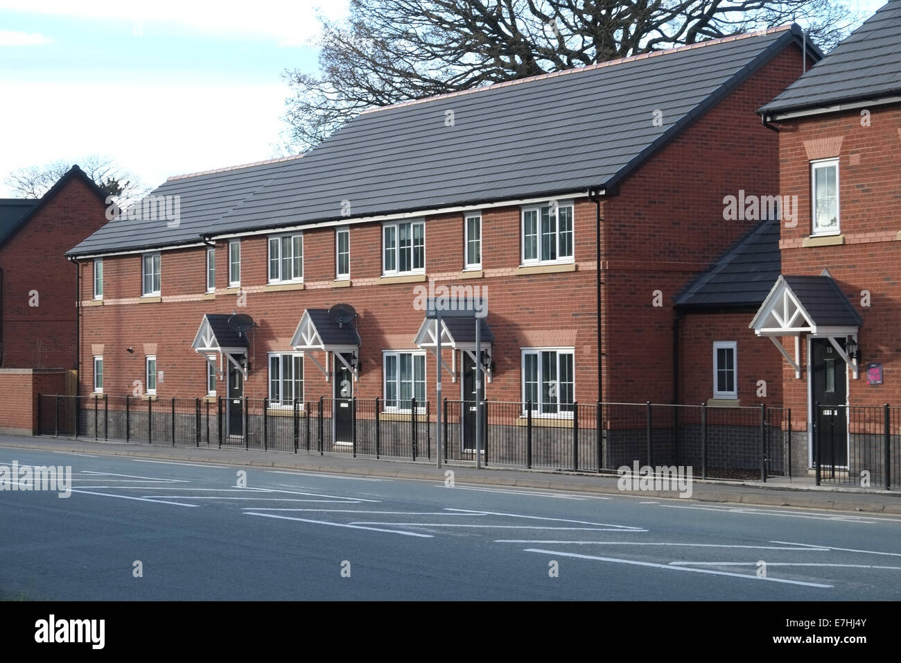 New build homes Stock Photo - Alamy