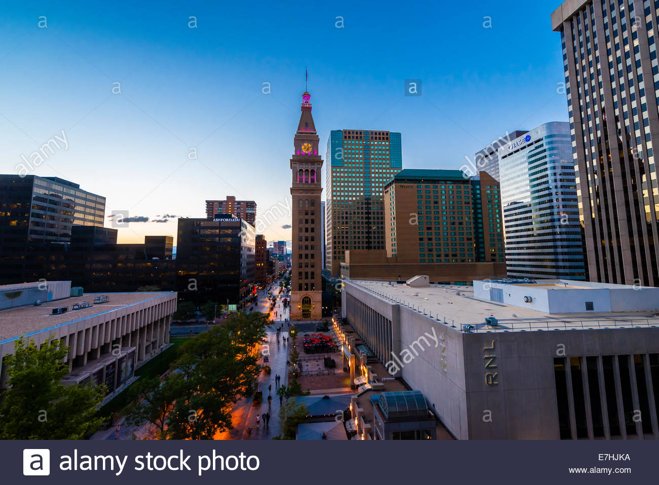 16th Street Mall Denver High Resolution Stock Photography and Images ...