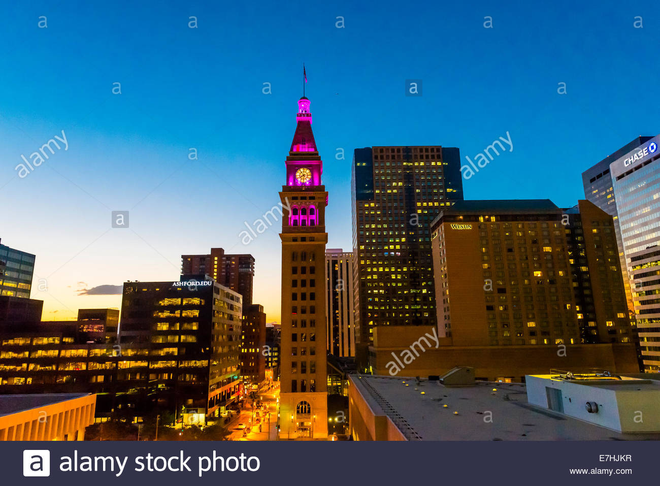 16th Street Mall Denver High Resolution Stock Photography and Images ...