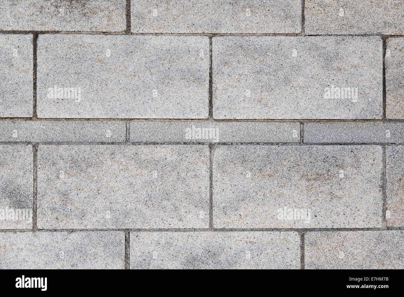 gray granite brick wall for backgrounds Stock Photo - Alamy