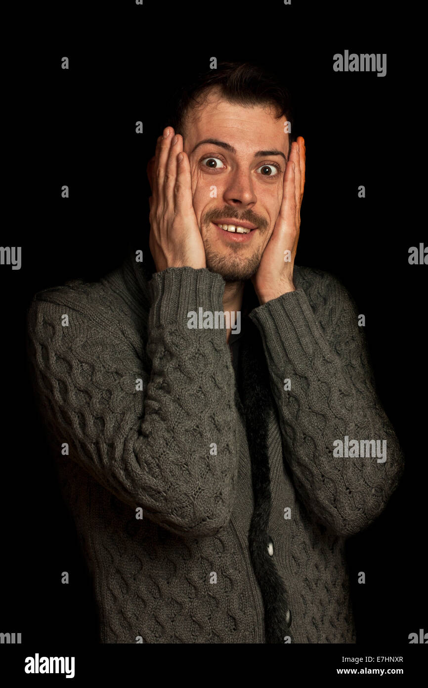 Crazy Man Looking At You Isolated Over Black Background Stock Photo Alamy crazy-man-looking-at-you-isolated-over-black-background-stock-photo-alamy