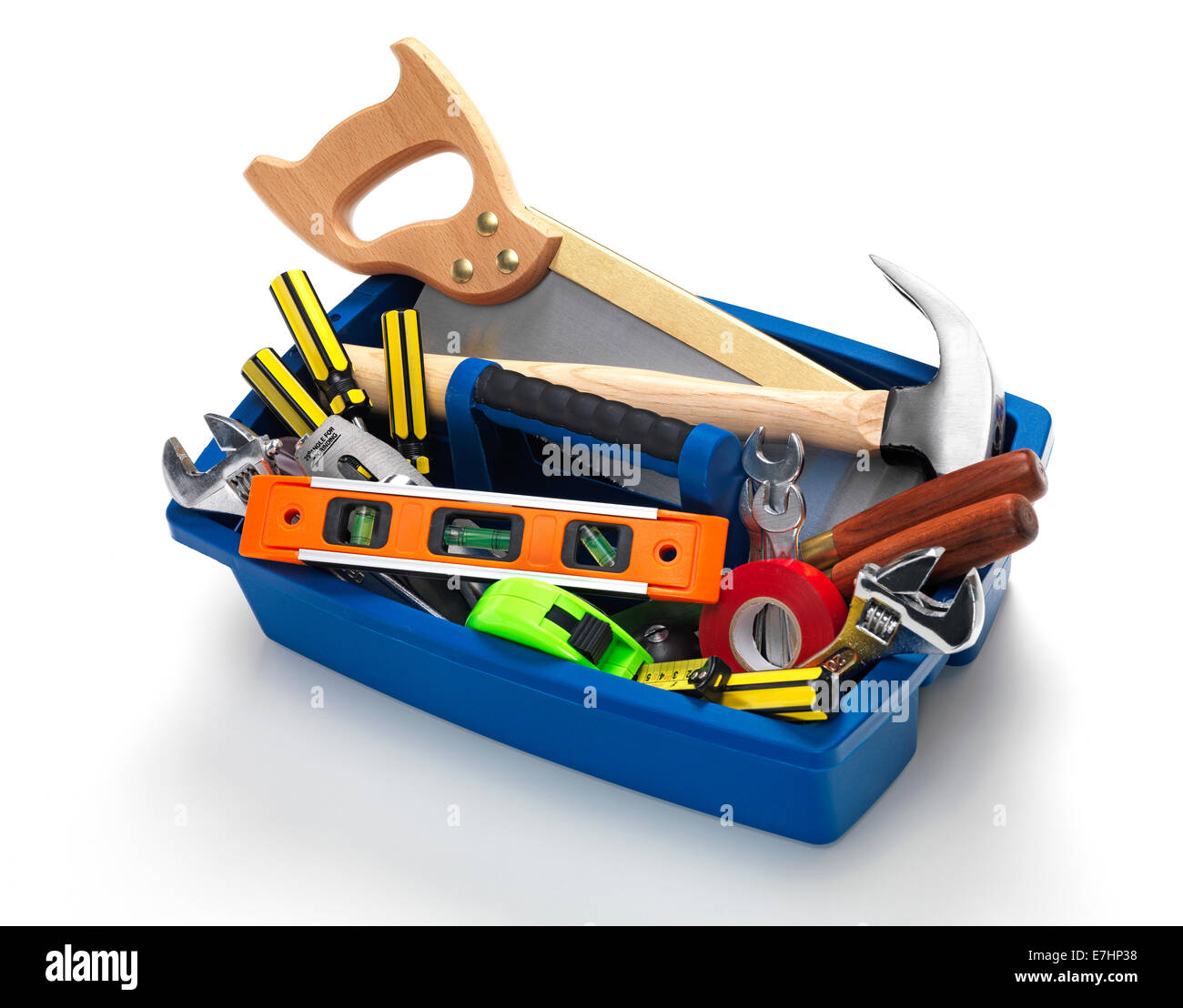 Toolbox hammer spanner hi-res stock photography and images - Alamy
