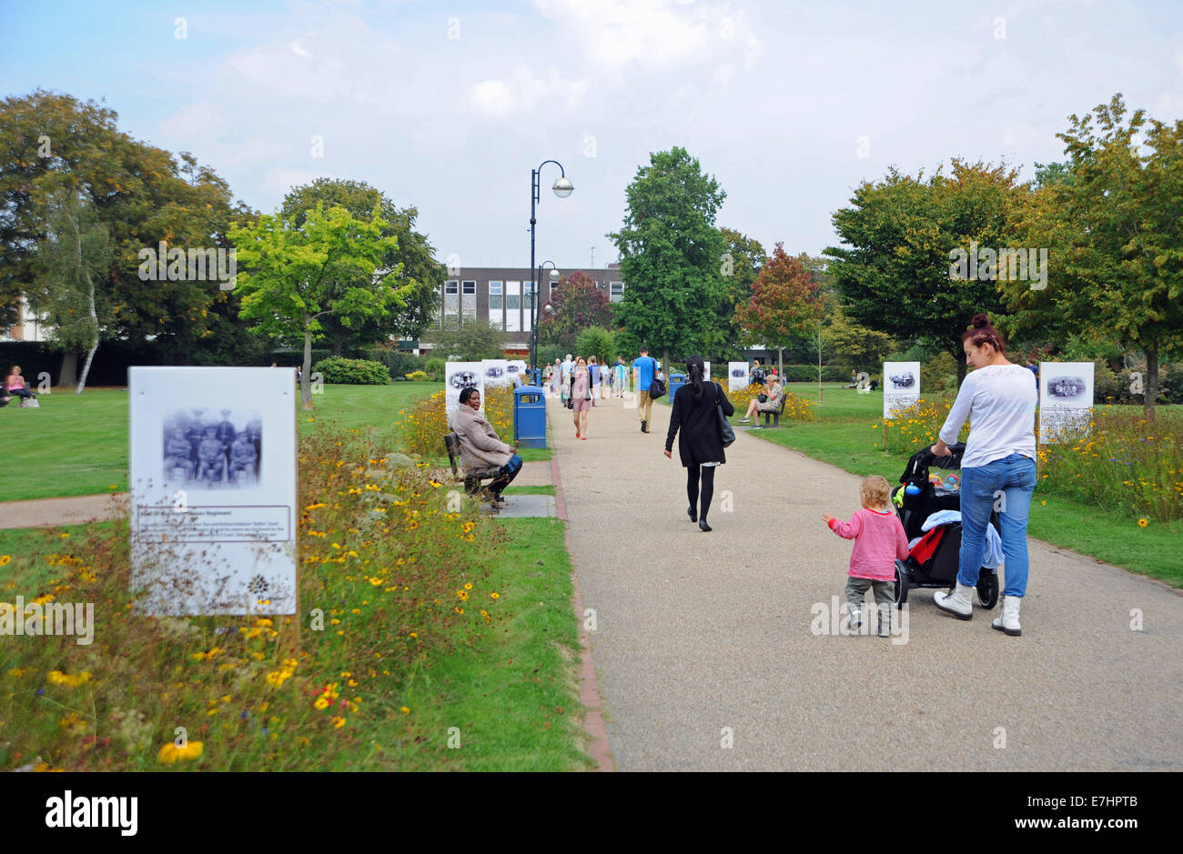 Crawley memorial gardens hi-res stock photography and images - Alamy