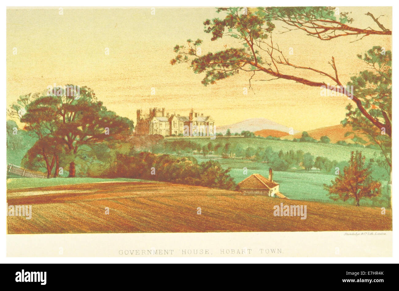 Hobart tasmania 19th century hi-res stock photography and images - Alamy