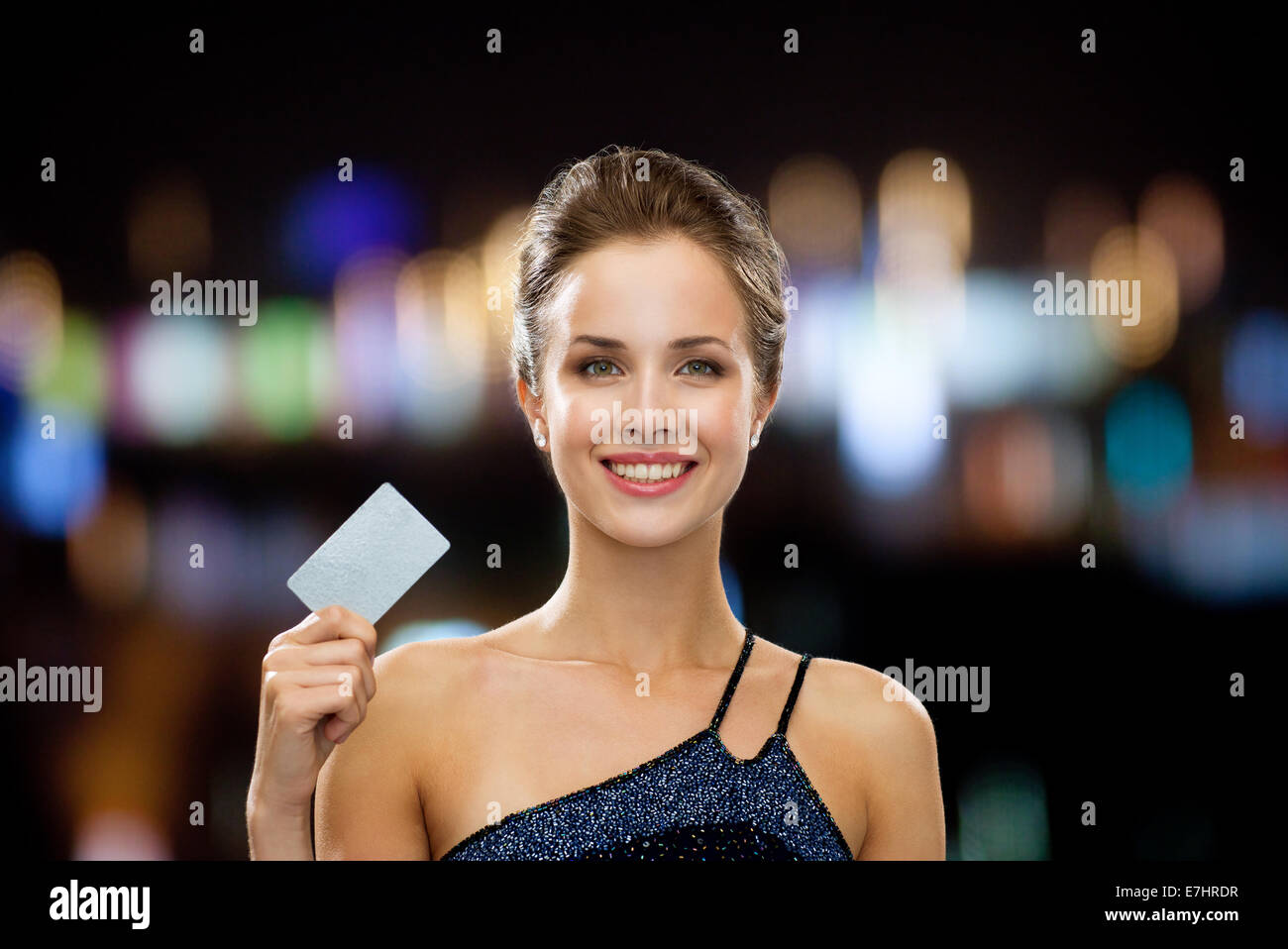 Young woman spending evening party hi-res stock photography and images ...