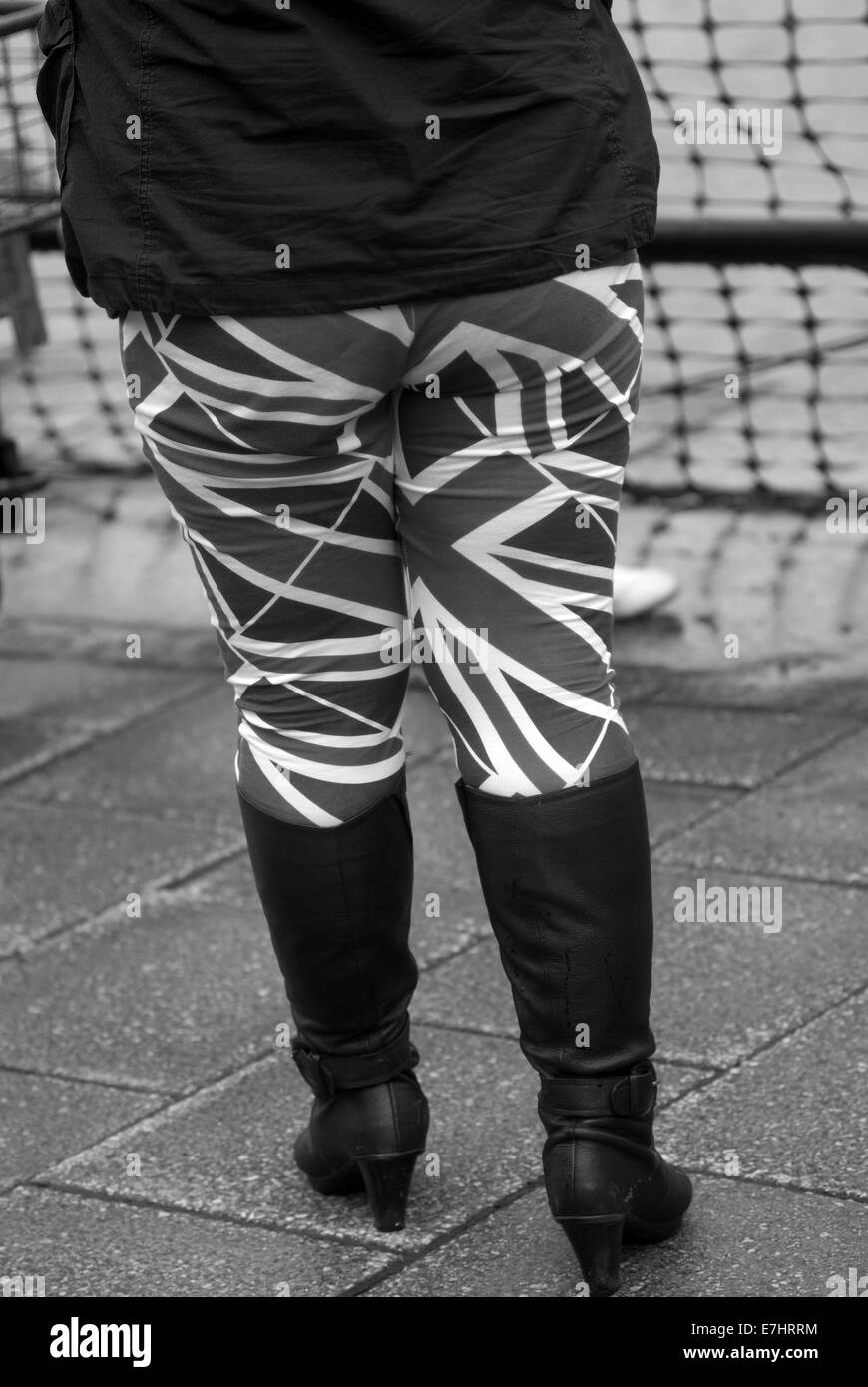 Union Jack pants Stock Photo - Alamy