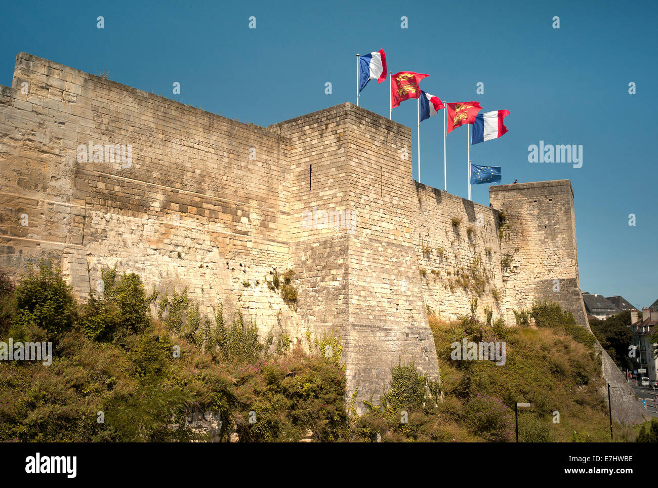 Chateau de Caen / Caen Castle Stock Photo - Alamy
