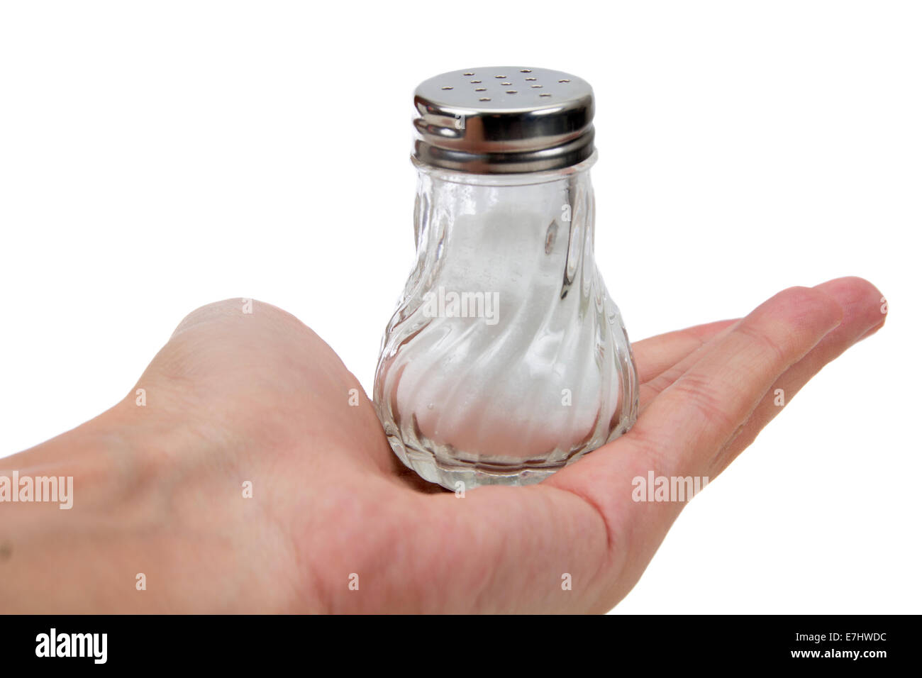 Salt Shaker Hand High Resolution Stock Photography and Images - Alamy