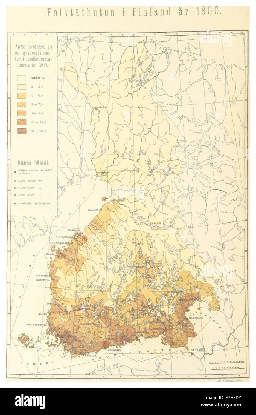 This 1891 work by Ignatius features a map and text related to Finland ...