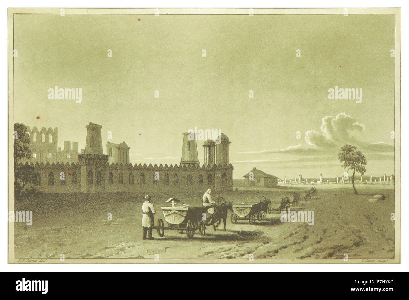 Ancient moscow map hi-res stock photography and images - Alamy