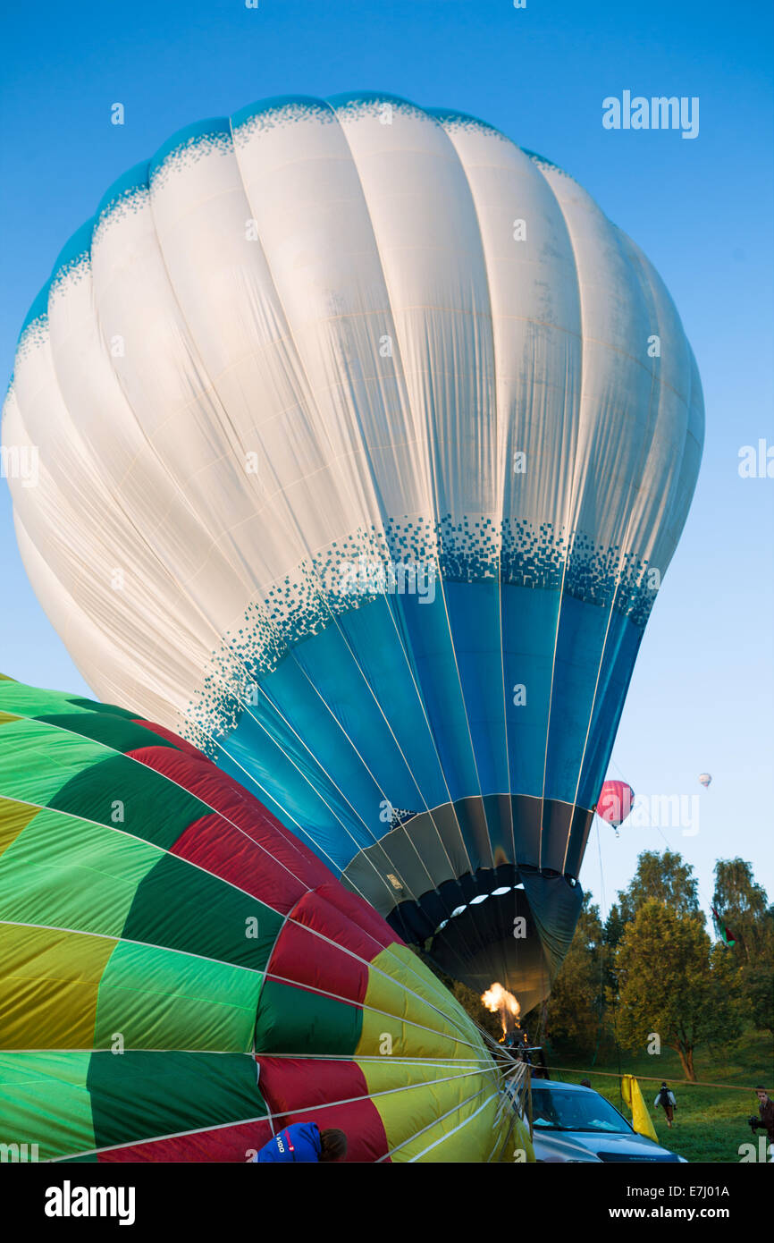 First baloon flight hi-res stock photography and images - Alamy