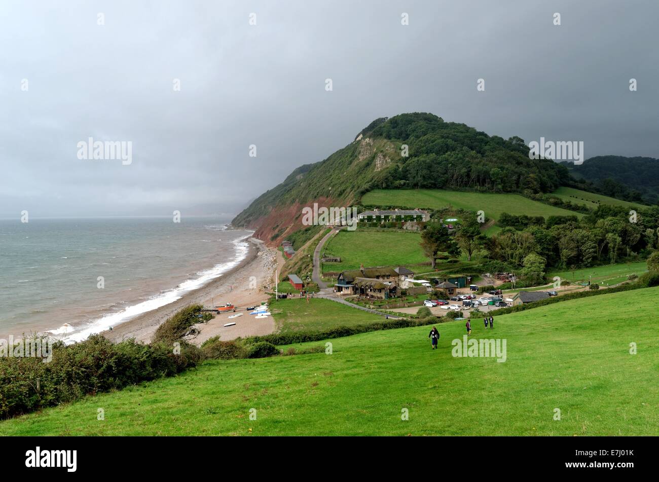 Devon cliffs viewpoint devon hi-res stock photography and images - Alamy