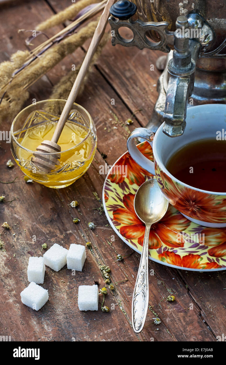tea ceremony and sweets Stock Photo - Alamy