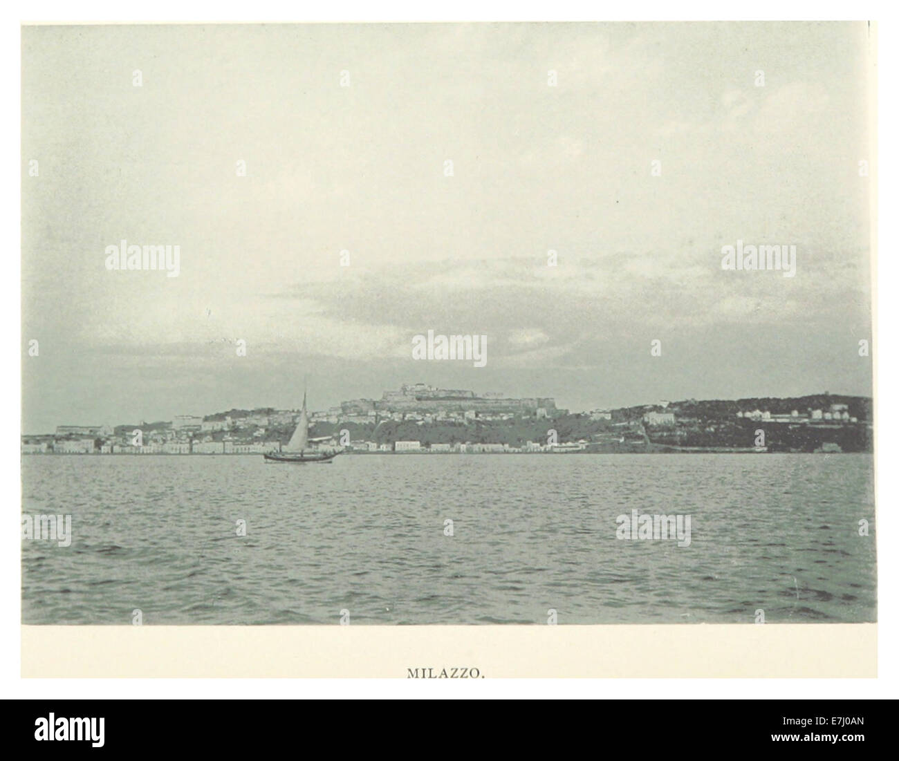 Map of milazzo hi-res stock photography and images - Alamy