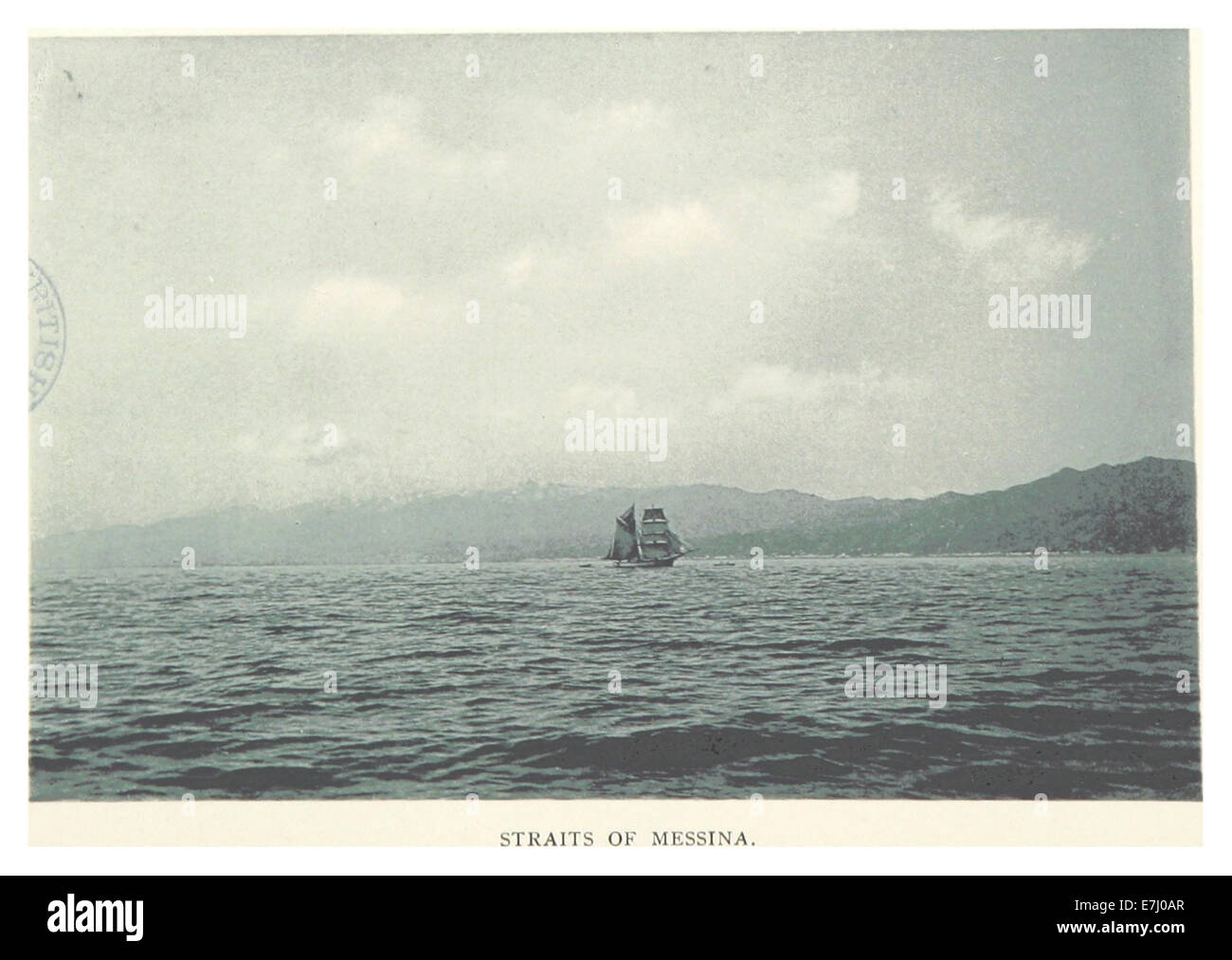 Messina map sicily hi-res stock photography and images - Alamy