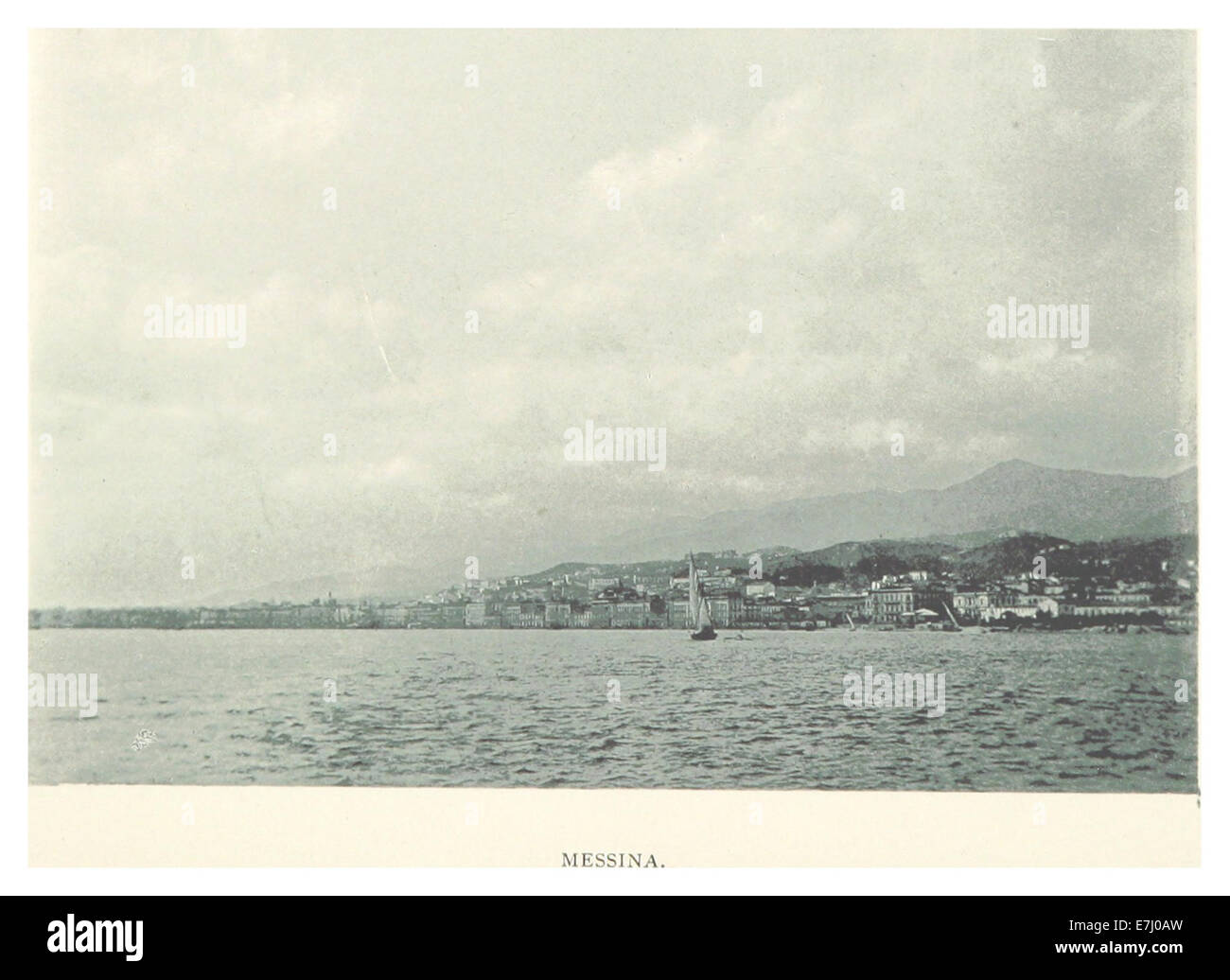 Map of messina hi-res stock photography and images - Alamy