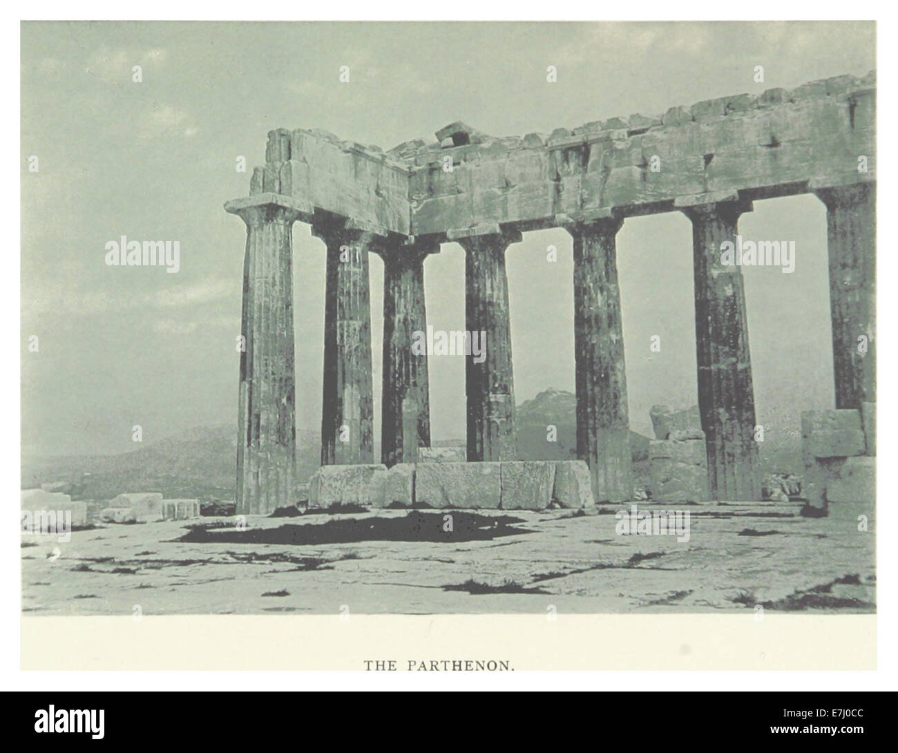 This 1895 illustration from Lambart’s work shows the Parthenon in Athens, Greece, offering a ...