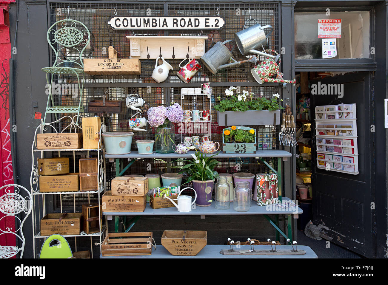 Columbia Road Flower market in London Stock Photo - Alamy